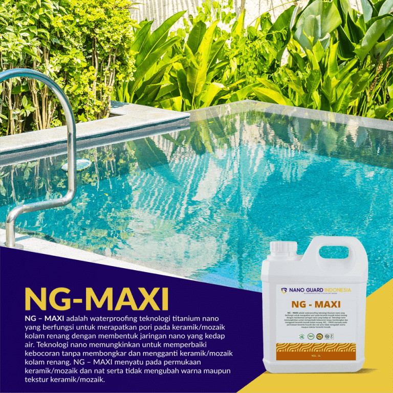 Jenis dan Cara Waterproofing untuk Kolam Renang - Waterproofing Nanoguard